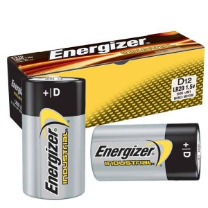 Energizer EN95 Industrial D Battery, 12/pk - Kiesub Electronics Las Vegas