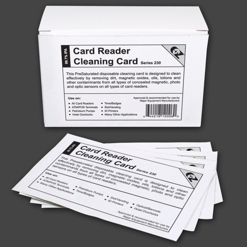 KIE-80DS CR80 Card Reader Cleaning Card (Box of 50) - Kiesub ...