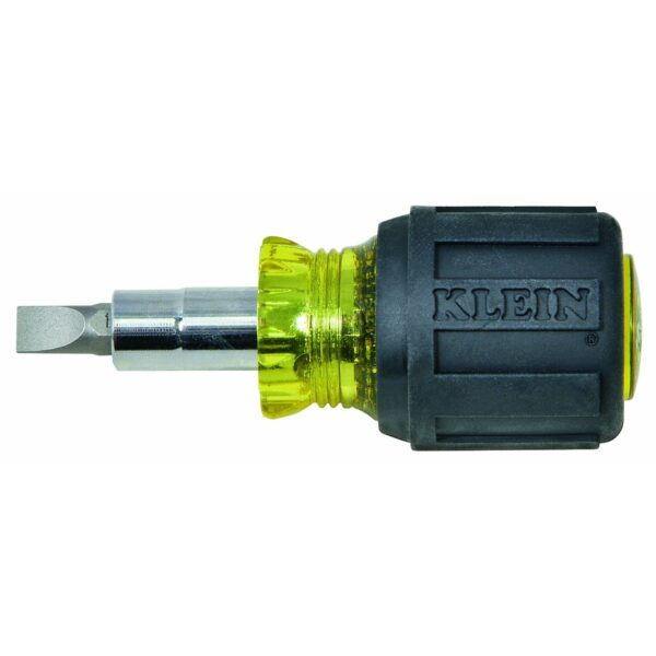 Klein Tools 32561 Stubby Screwdriver/Nut Driver with Cushion Grip 6 in ...