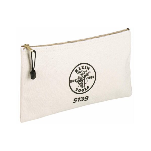 Klein Tools 5139 12-1/2-Inch Canvas Zipper Bag - Kiesub Electronics Las ...